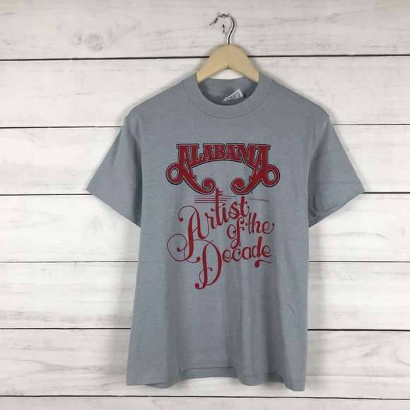 Vintage | Tops | Vintage 989 Alabama Band Tour Tshirt | Poshmark